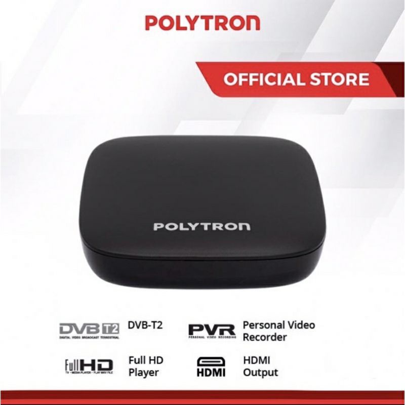 Jual SET TOP BOX POLYTRON PDV 610 / 620 / 700 DVBT2 TV RECEIVER STB ...