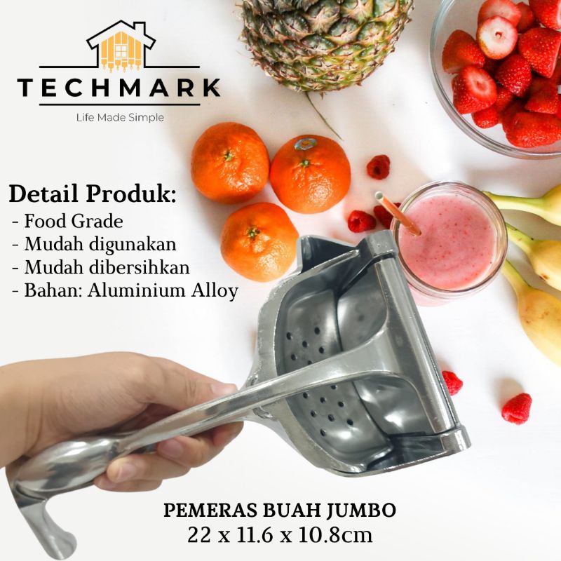 Jual Pemeras Lemon Jeruk Buah Jumbo Easy Fruit Juicer | Shopee Indonesia