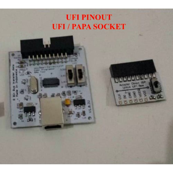 Jual EMMC Reader Programmer RAW Tool read write Full Dump 8 Bit ...