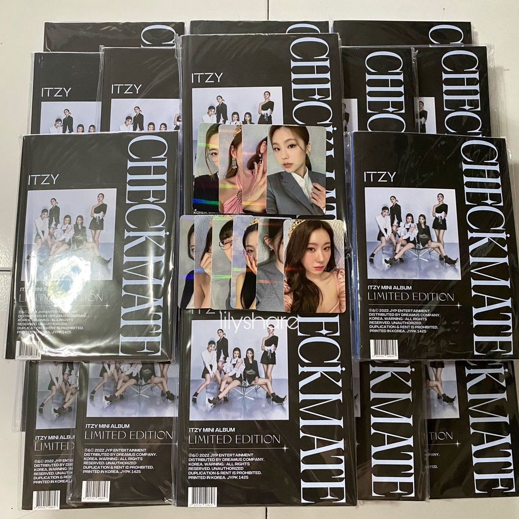 Jual ITZY - CHECKMATE (LIMITED EDITION) MINI ALBUM | Shopee Indonesia
