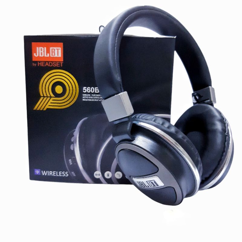 Jual Headphone Headset Bando 560BT Headphone Bluetooth Extra Bass ...
