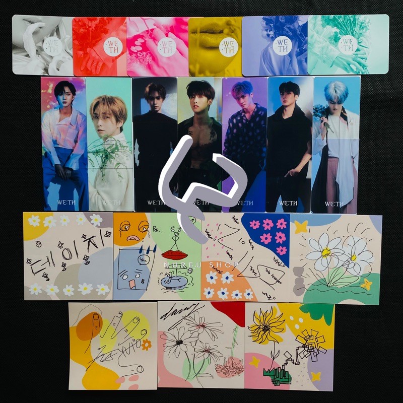 Jual PENTAGON - We:th (Bookmark Scratch Sticker : Hui Hongseok Shinwon ...