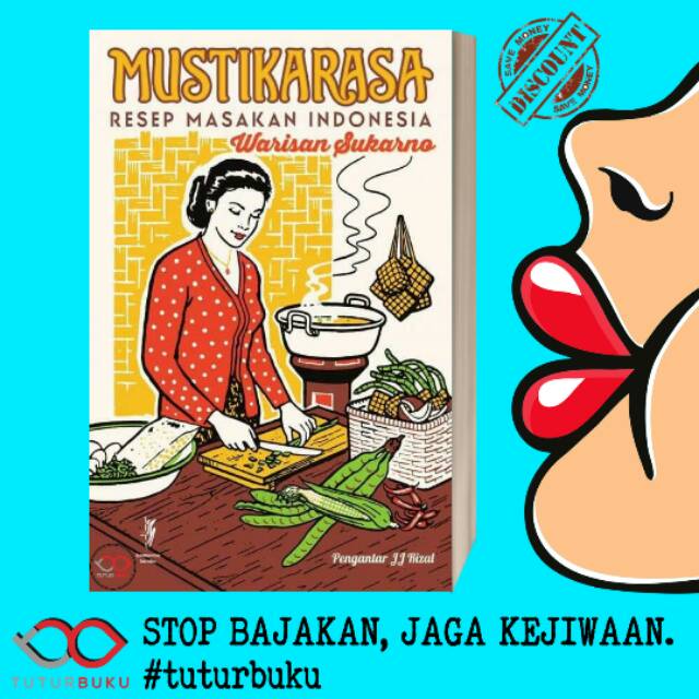 Jual Mustikarasa Resep Masakan Indonesia Warisan Sukarno | Shopee Indonesia