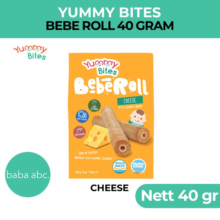 Jual Yummy Bites Bebe Roll Beberoll 40 gram 9 mo+ (9 bulan keatas ...