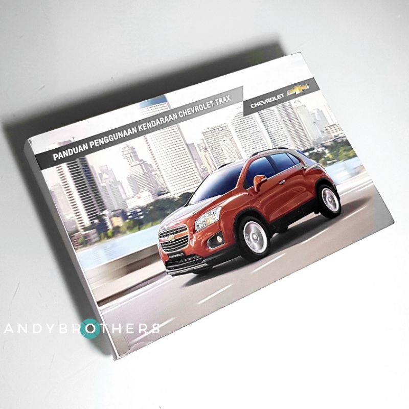 Jual Buku Manual Book Pedoman Pemilik Chevrolet TRAX 2015-17 ORIGINAL ...