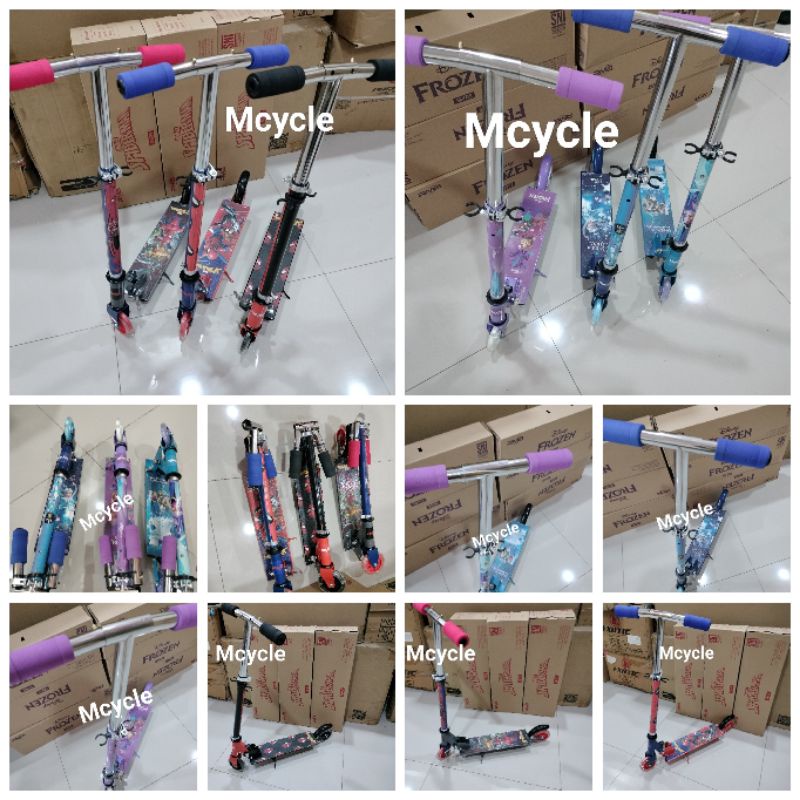 Jual Skuter Otoped Anak 2 Roda Lipat RMB Besi | Shopee Indonesia