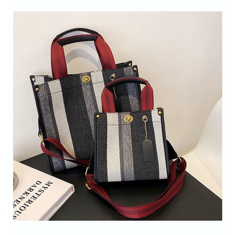 Jual TAS IMPORT C5528 TERLARIS BIG AND SMALL TAS WANITA TAS KAIN ...