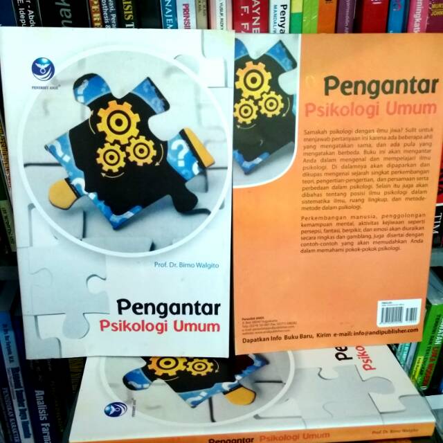 Jual Pengantar psikologi umum Prof. Dr. Bimo walgito | Shopee Indonesia