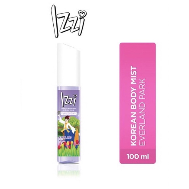 Jual Izzi Body Mist 100ML Everland Park | Shopee Indonesia