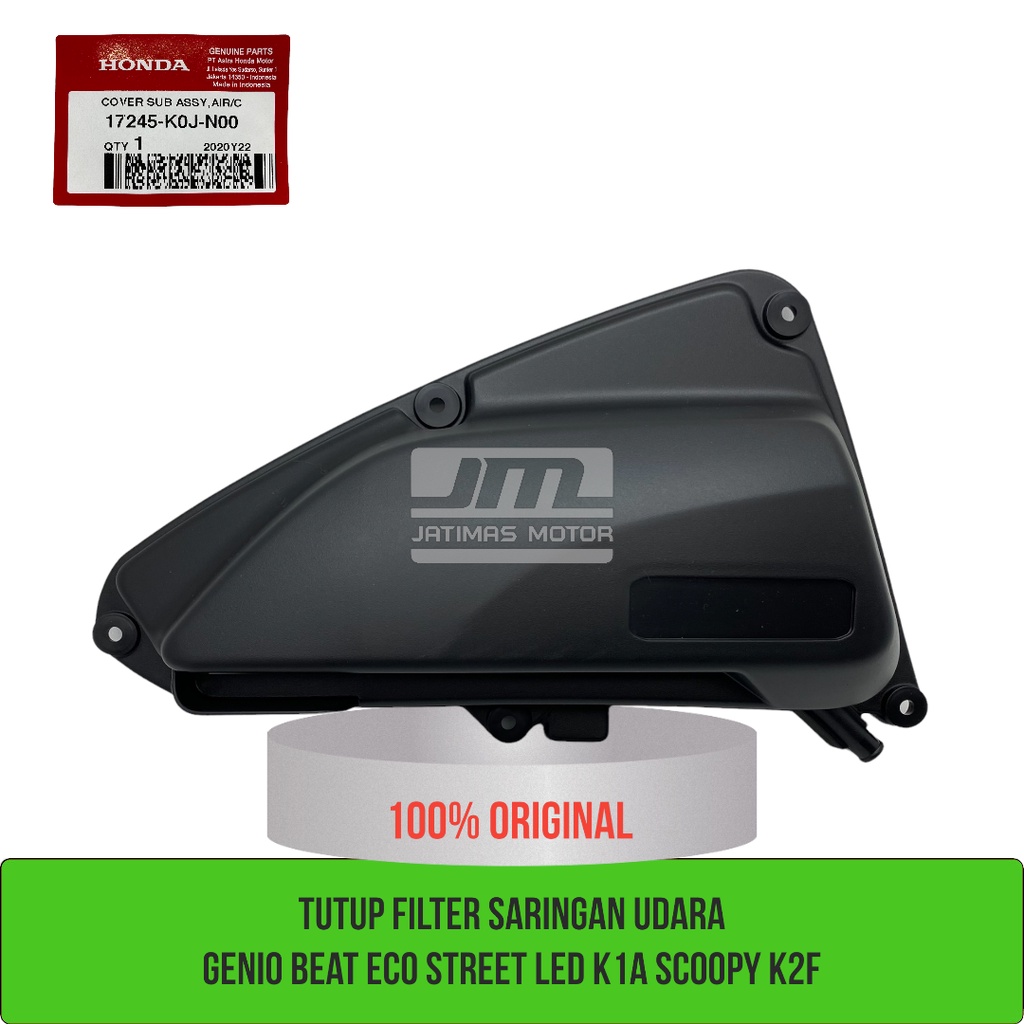Jual Tutup filter saringan udara genio beat eco street led K1A scoopy ...