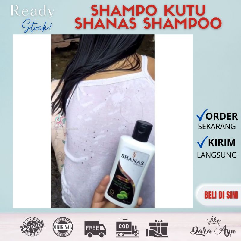 Jual Sampo Kutu Shampo kutu rambut | SHAMPO SHANAS dengan Glutathione ...