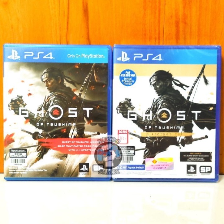 Jual Ghost of Tsushima PS4 Directors Cut Kaset Ghost of Tsusima PS4 PS5 ...