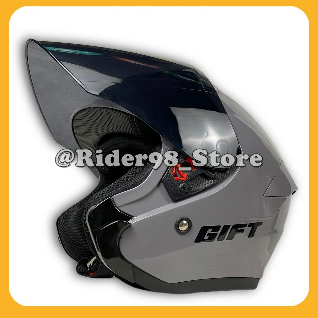 Jual Helmets Sepeda Motor Half Face Gift Sargon Solid Polos Original ...