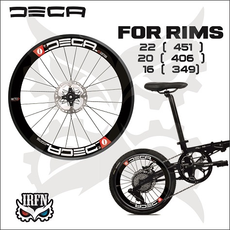 Jual Stiker Decal Deca Cattiva folding bike bmx | Shopee Indonesia