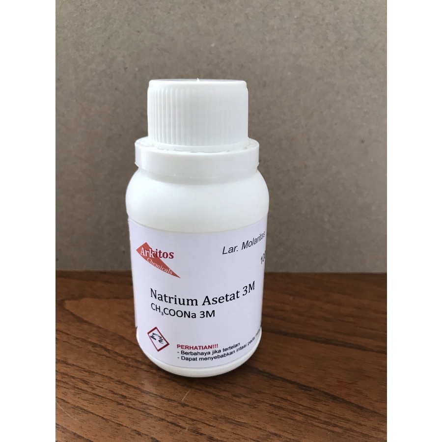 Jual Natrium Asetat 3 M 100ml Arkitos Chemical | Shopee Indonesia