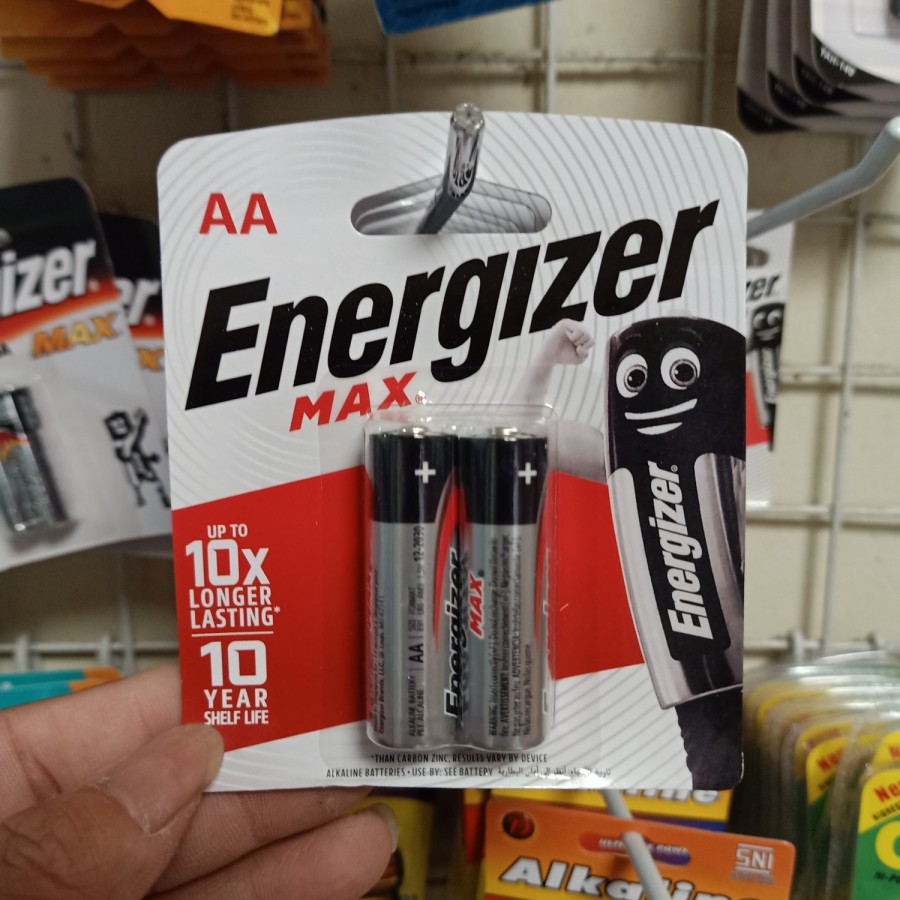 Jual BATERAI ENERGIZER MAX AA ISI 2PCS | Shopee Indonesia