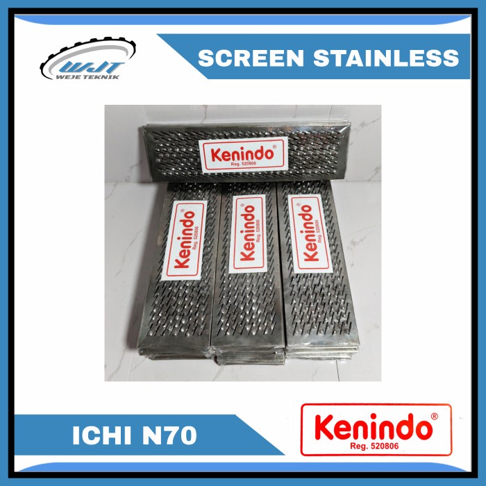 Jual SCREEN SARANGAN SARINGAN ICHI N70 STAINLESS MESIN PENGGILINGAN PADI | Shopee Indonesia