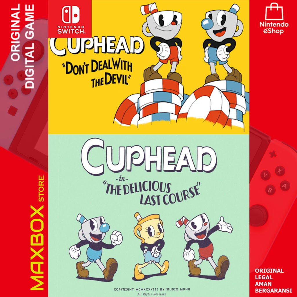 Jual Cuphead & The Delicious Last Course Nintendo Original Game ...