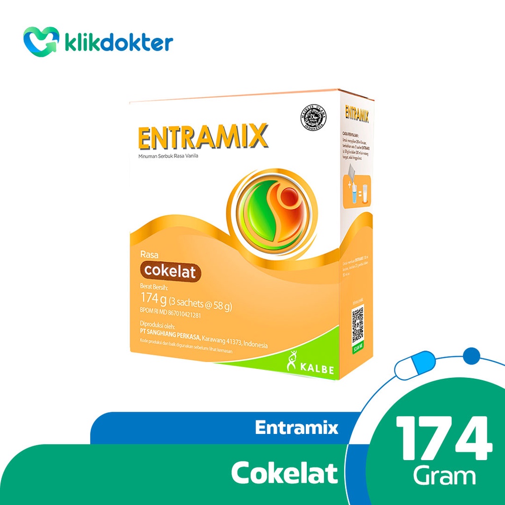 Jual Entramix Coklat 174gr - Nutrisi Seimbang Khusus Dewasa | Shopee ...