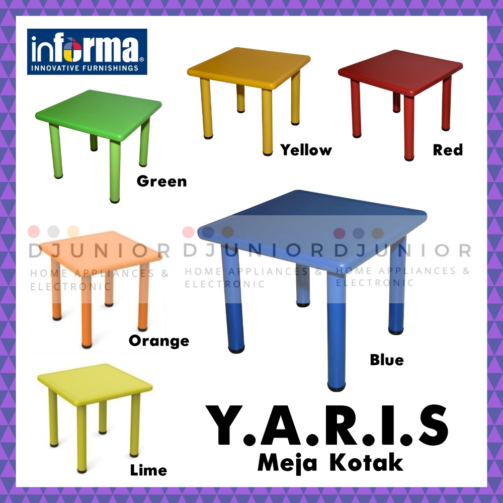 Jual MEJA BELAJAR ANAK YARIS INFORMA / MEJA ANAK KOTAK SQUARE MURAH ...