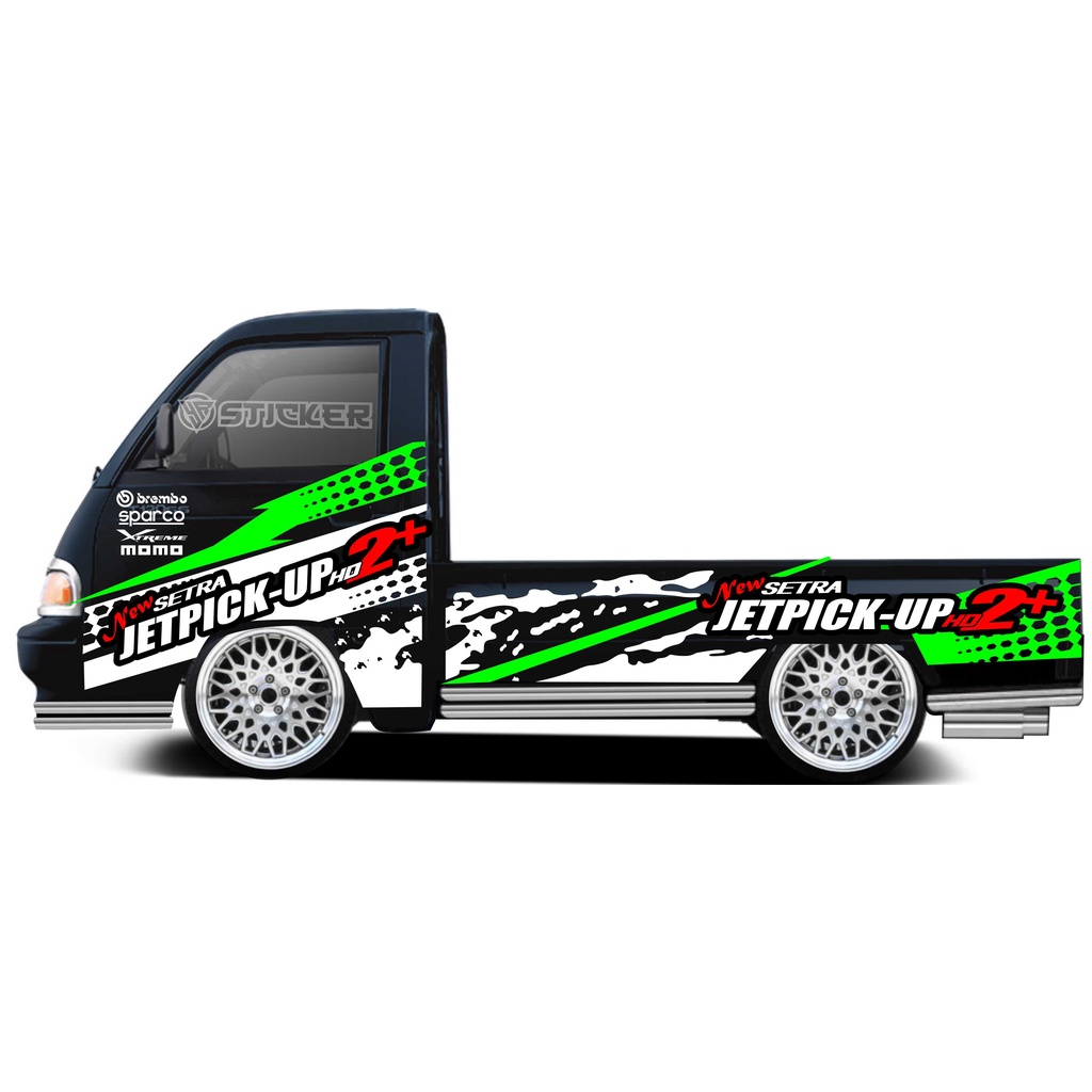 Jual sticker jet pick up mobil pick up ss futura grand max new carry ...