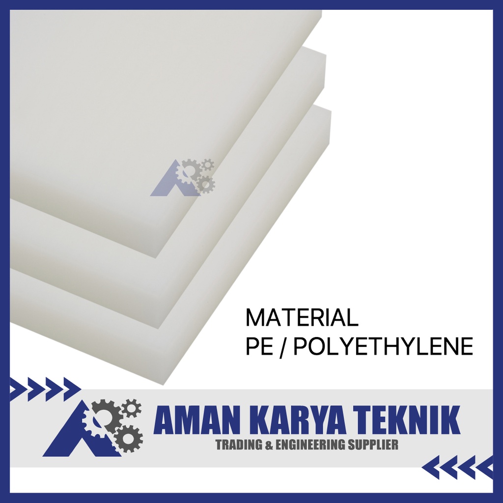 Jual Nylon/Polyethylene Lembaran ( PE Sheet ) 4 mm x 30 cm x 40 cm | Shopee Indonesia