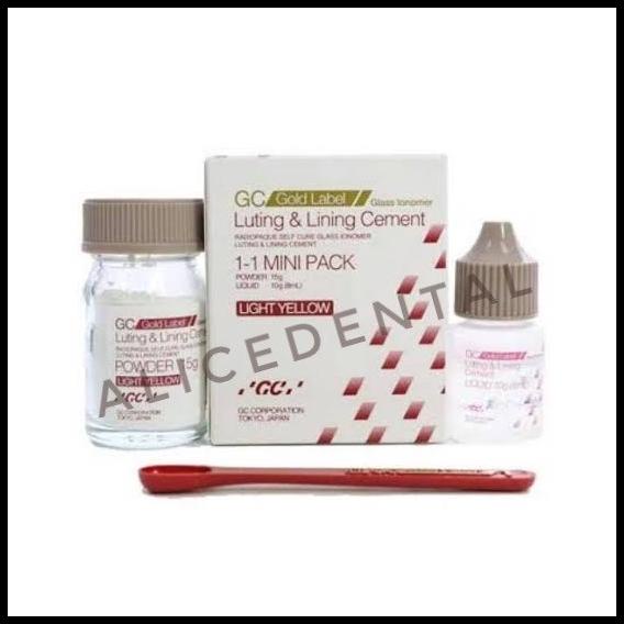 Jual Gic Fuji 1 Mini Pack / Big Pack Luting Cement Gc Lem Gigi Crown ...