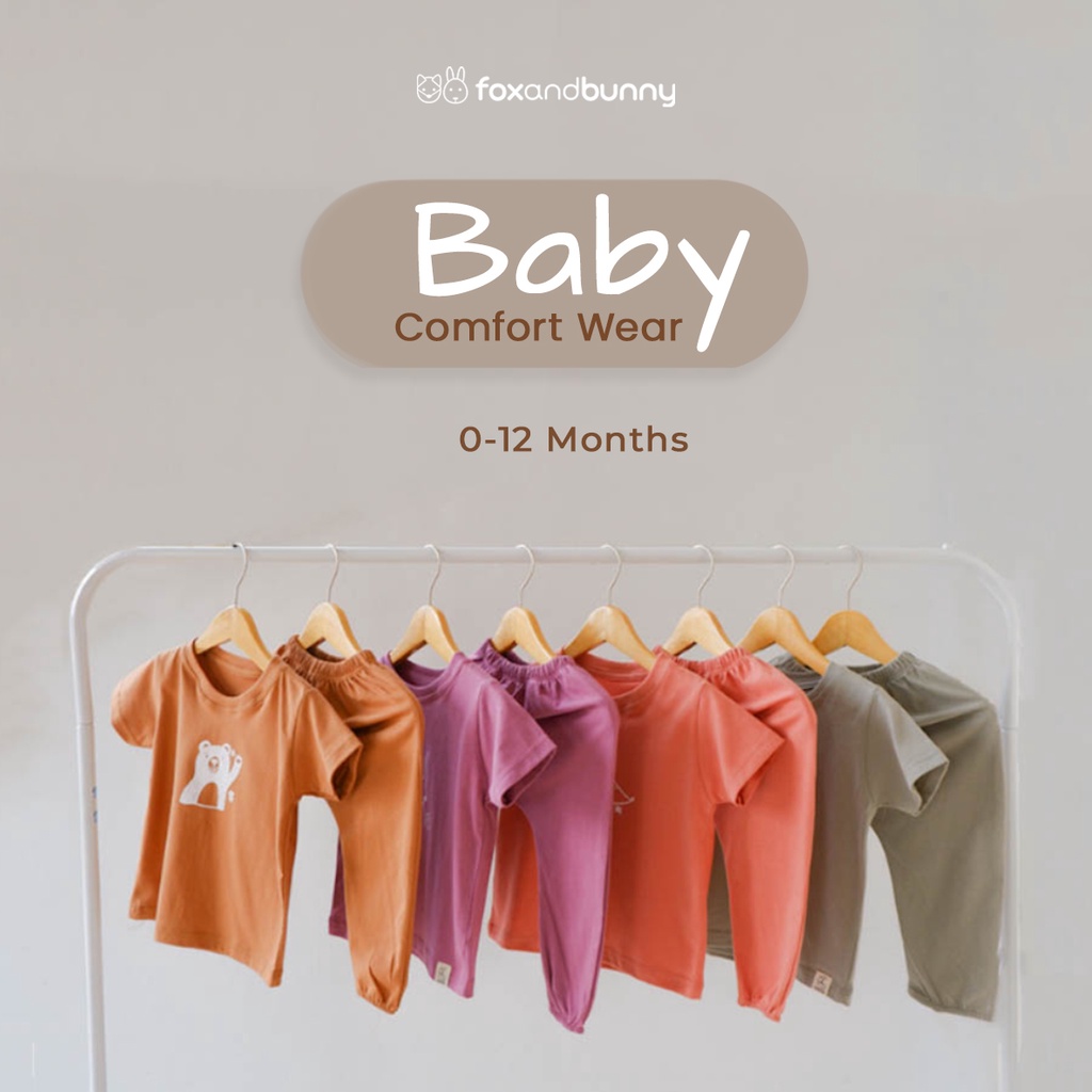 Jual Foxandbunny - Baby Comfy Set Sasinari | Baju Bayi | Set Baju Bayi ...