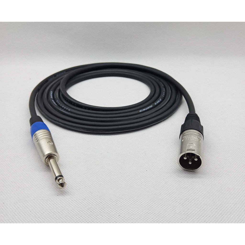 Jual kabel mixer canare 1-5meter jack akai 6,5 male To canon cowok ...