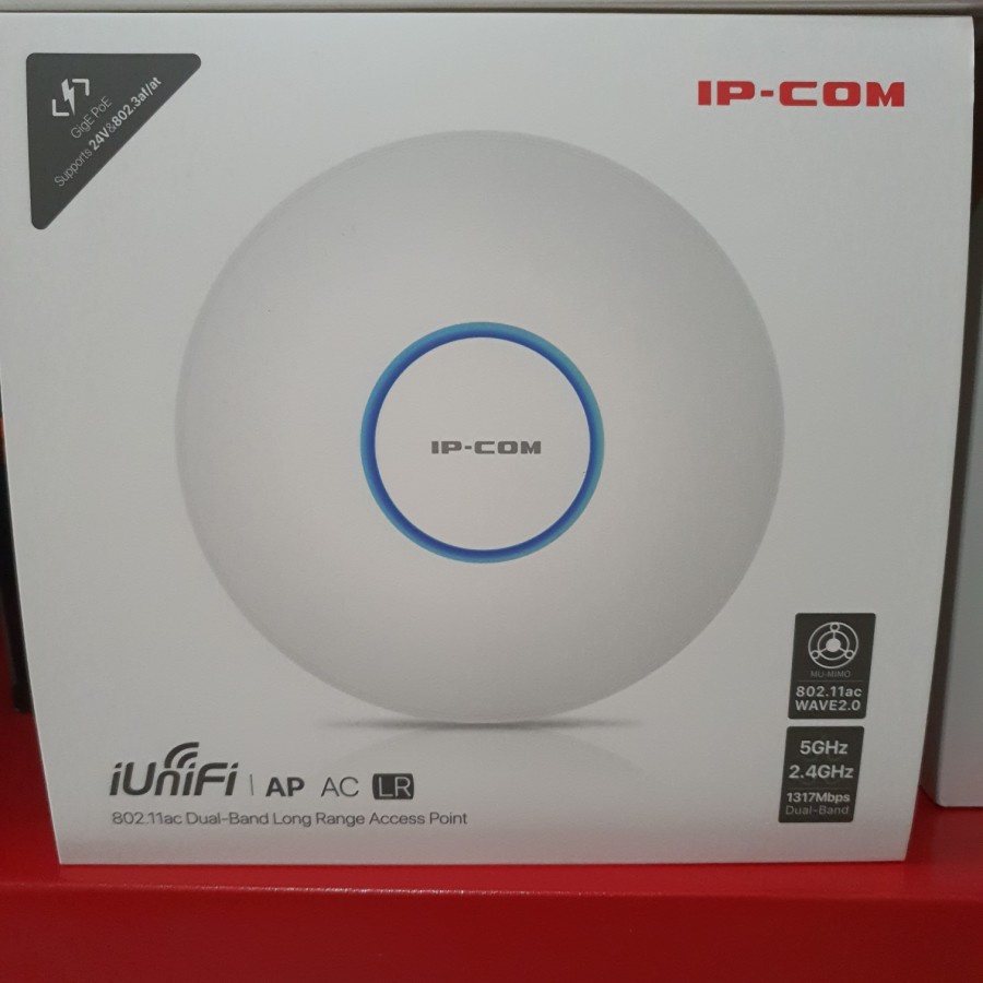 Jual IPCOM iUAP-AC-Lite Dual-Band Access Point Unifi AC Lite | IP-COM - AC-Lite | Shopee Indonesia