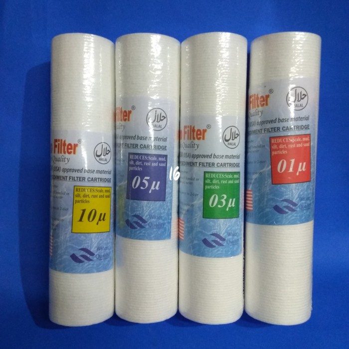 Jual filter air/ spoon, sedimen filter Nano 10'' 01,03,05,10 - 01 ...