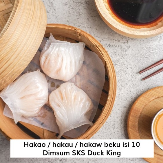Jual Hakao / hakau / hakaw beku isi 10 - Dimsum SKS Duck King | Shopee ...
