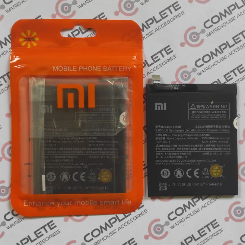 Jual BATERAI XIAOMI MI BM-3B / BM3B / BM 3B / BATT XIAOMI MI MIX 2 ORIGINAL DOUBLE IC 3400mAh ...