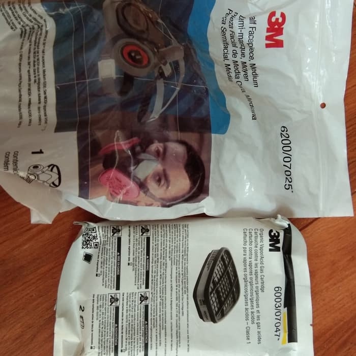 Jual TST | Mask 3M 6200 - 07025 Double Cartridge Half Facepiece ...