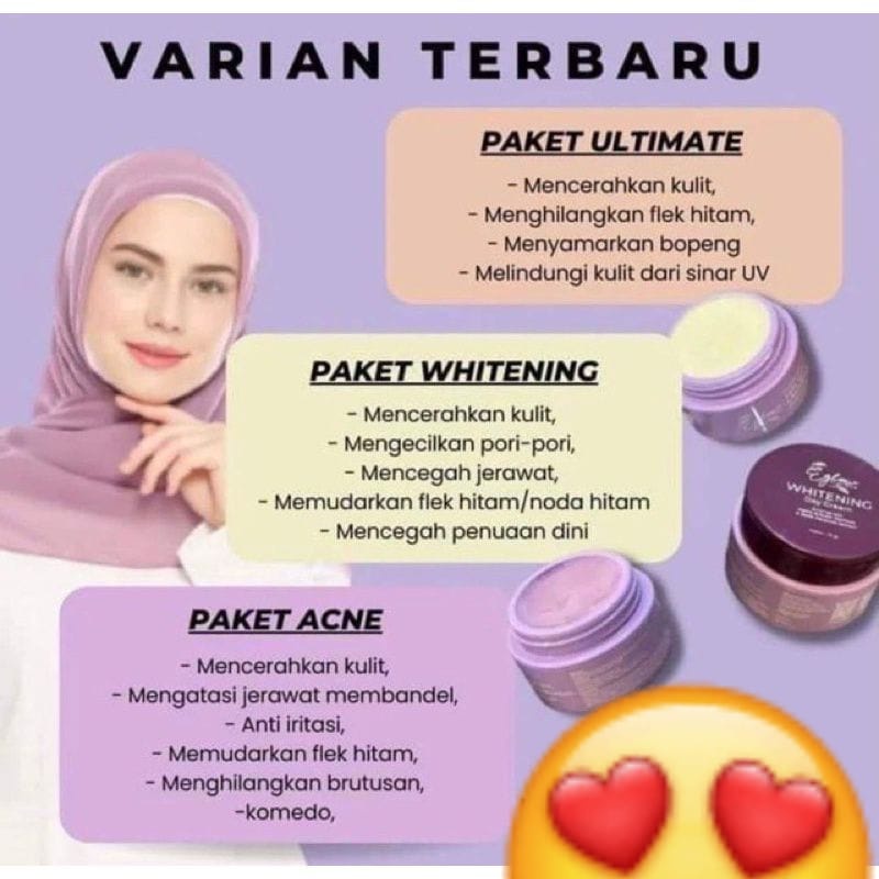 Jual EGLOW PLATINUM SKINCARE BPOM WHITENING GLOW / ACNE ORIGINAL ...