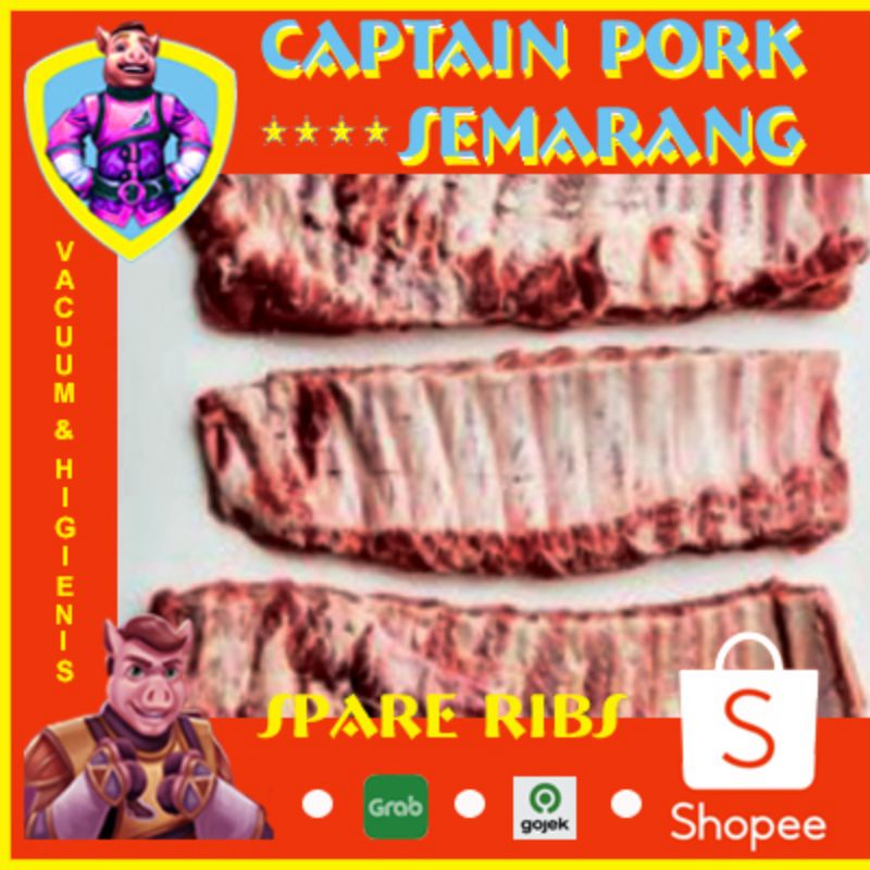 Jual PORK SPARE RIBS ( Rp130.000/KG ) | Shopee Indonesia
