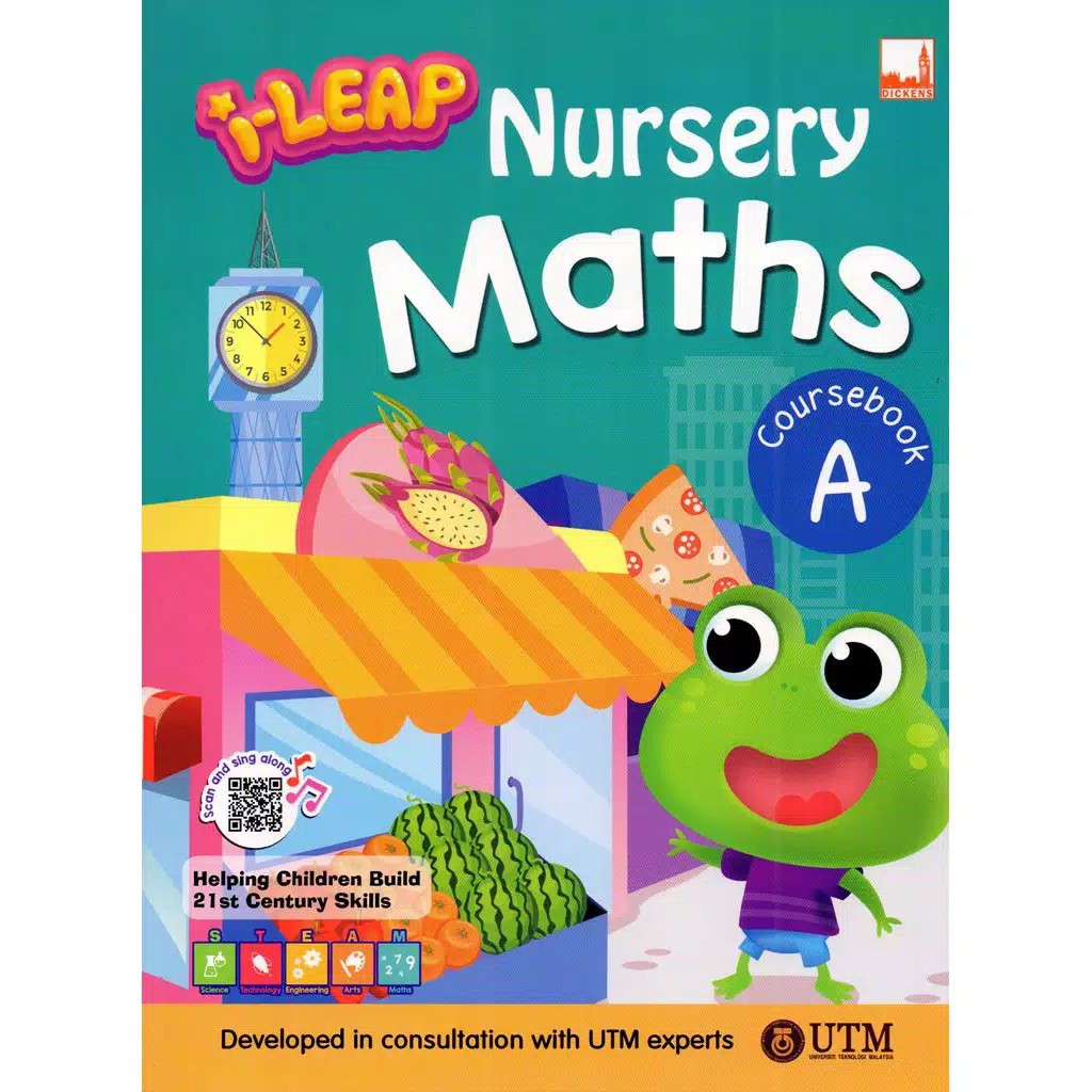 Jual UTM Coursebook Workbook Nursury Math by I leap (4buku) | Shopee ...