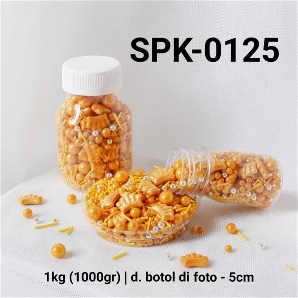 Jual SPK-0125 Sprinkles sprinkle sprinkel 1kg 1 kg kilo crown mahkota emas | Shopee Indonesia