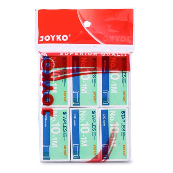 Jual JOYKO ISI STAPLER NO10 SET6 1X24 | Shopee Indonesia