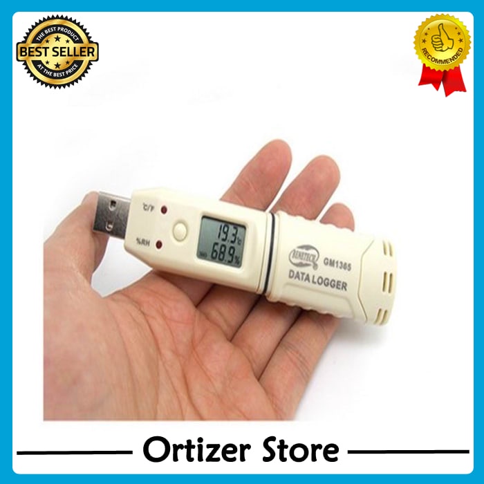 Jual Humidity & Temperature Meter Data Logger Benetech Ukur Suhu ...