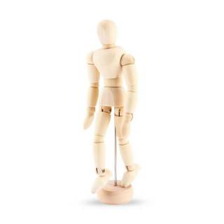 Jual Manekin Kayu / Wooden Mannequin / Human Figure / Patung Kayu (20cm ...
