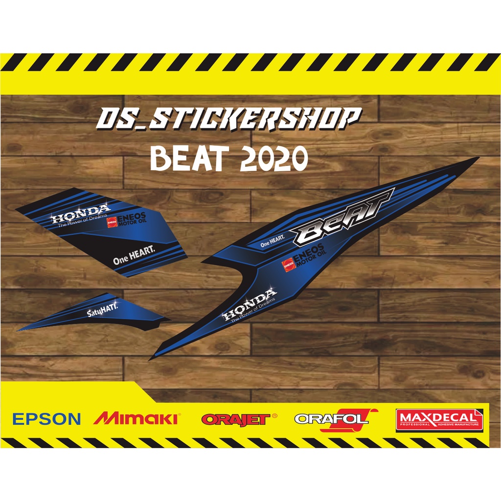 Jual striping honda beat deluxe vaiasi simple/striping beat deluxe ...