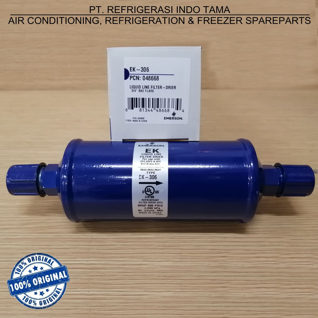 Jual FILTER DRIER EMERSON EK 306 3/4" | Shopee Indonesia
