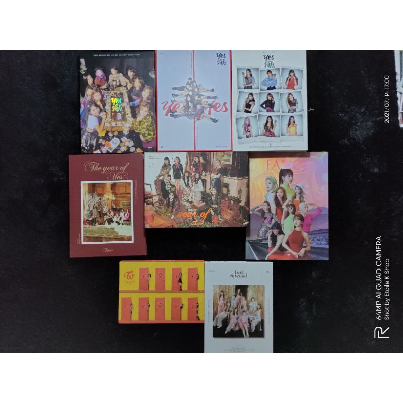 Jual TWICE - Various Korean Album (Album Only & Set) | Shopee Indonesia