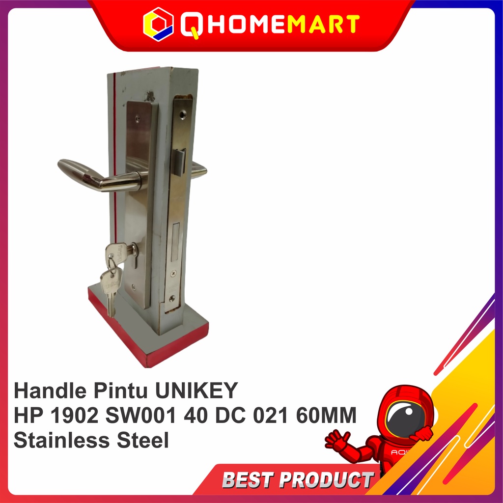 Jual Handle Pintu UNIKEY HP 1902 SW001 40 DC 021 60MM Stainless Steel ...