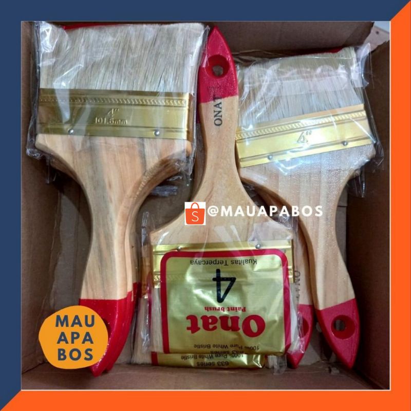 Jual Kuas Cat Kayu 4 inci MURAH | Shopee Indonesia