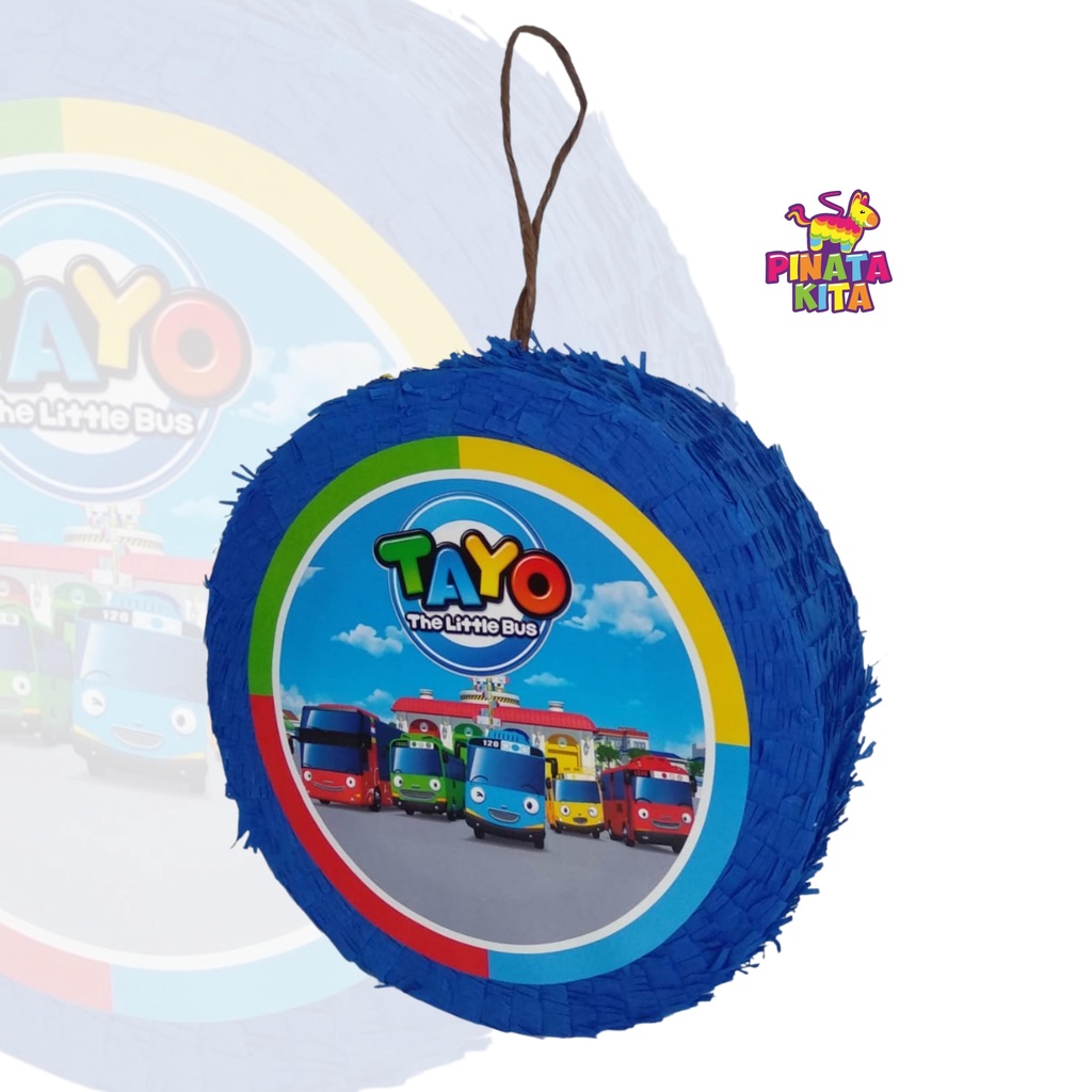 Jual Pinata bulat tayo / Pinata tayo /pinata tabung tayo / pinata bus ...