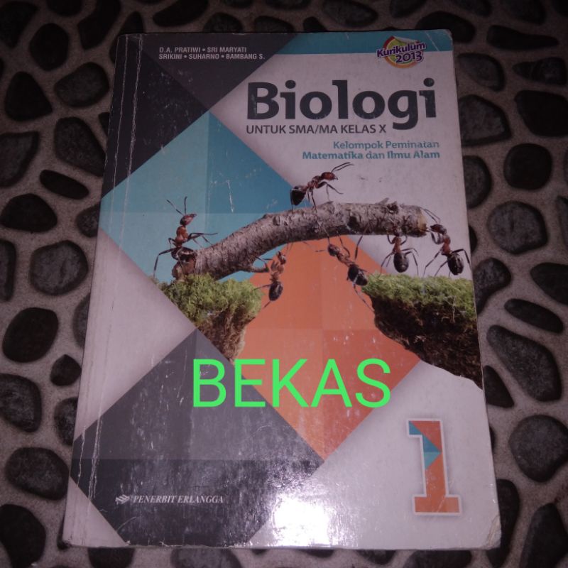 Jual Biologi kelas 10 X 1 SMA Erlangga Kurikulum 2013 - Pratiwi Sri Maryati | Shopee Indonesia