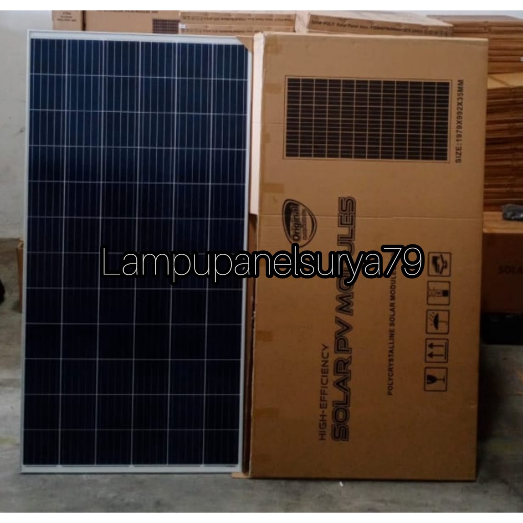 Jual Solar Panel Surya Solarcell 330WP Poly PV 330wp Polycrystalline ...