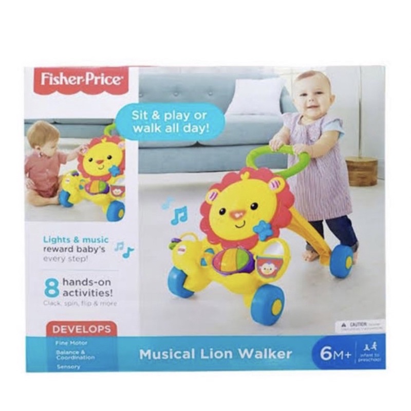 Jual Fisher Price Musical Lion Walker | Shopee Indonesia